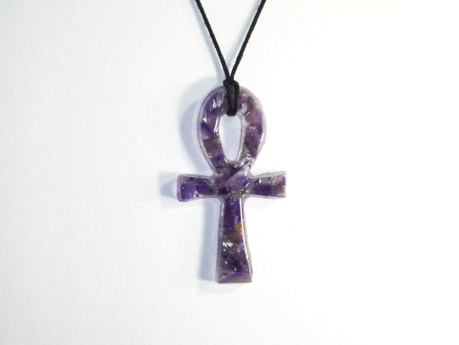 Orgone Egyptian Ankh Necklace Pendant - Energy Generator - Charms ...
