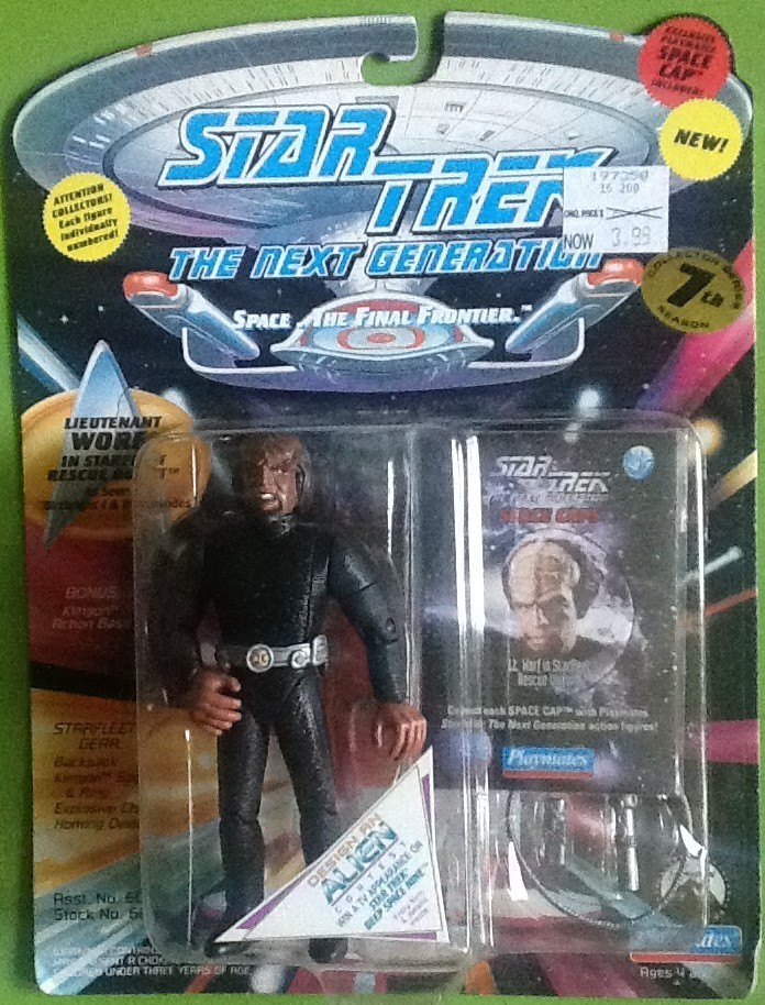Star Trek The Next Generation Lieutenant Worf in Starfleet Rescue ...