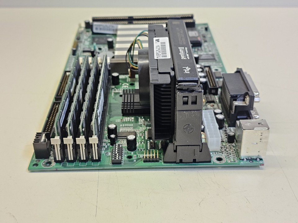 TMC TI6NB v2.20 i440BX 2xISA + Pentium II 400MHz + 768MB + I/O Shield ...