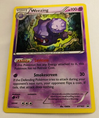 Authentic Weezing Pokemon Card New | eBay