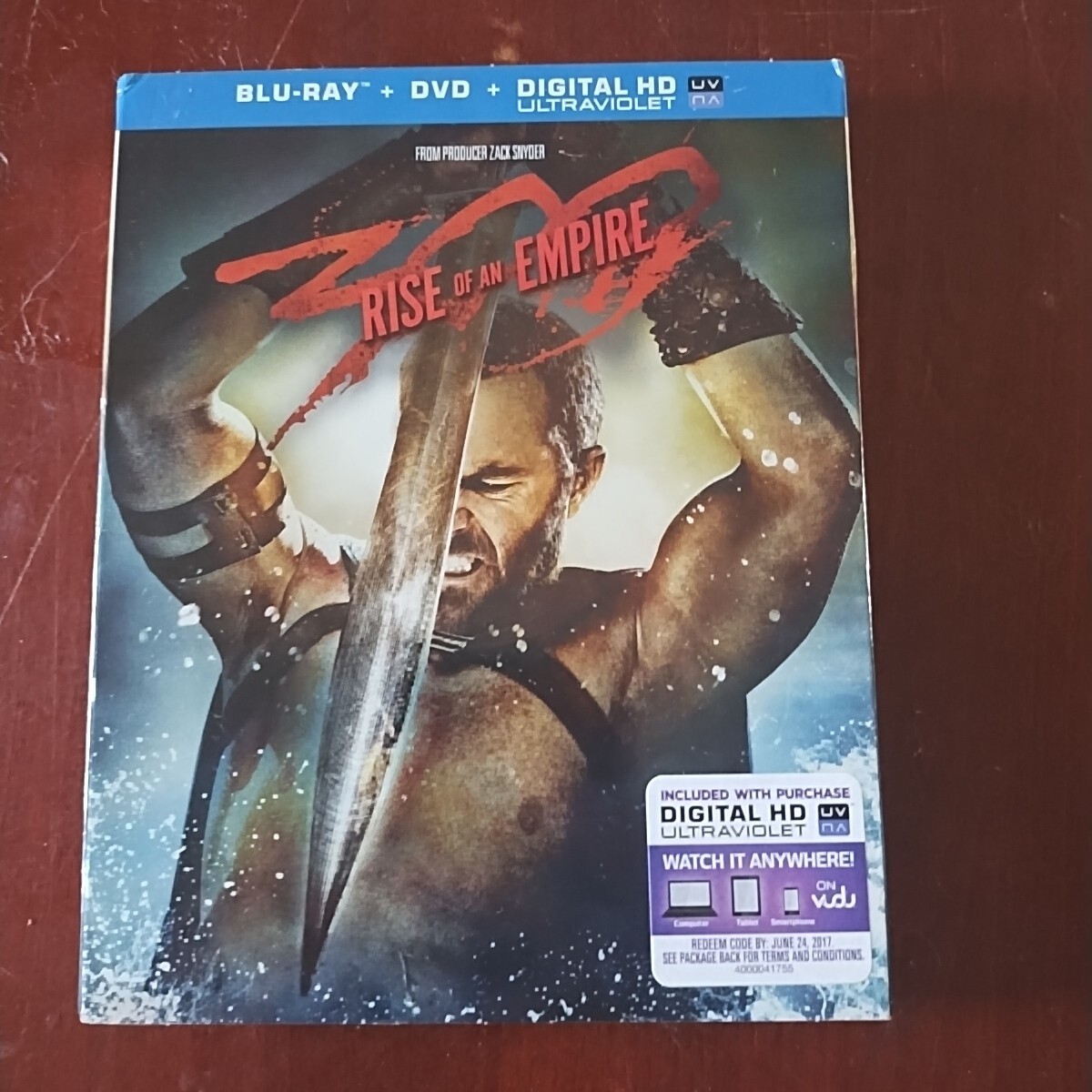 300 Blu Ray Cover