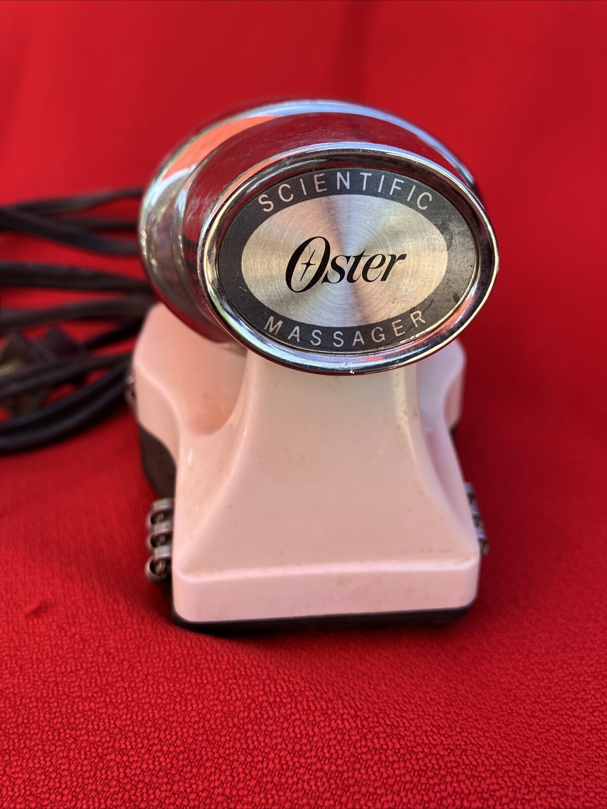 Vintage Oster Scientific Massager Handheld 146-11A Variable Speed ...