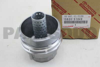 1562031040 Genuine Toyota CAP ASSY, OIL FILTER 15620-31040 | eBay