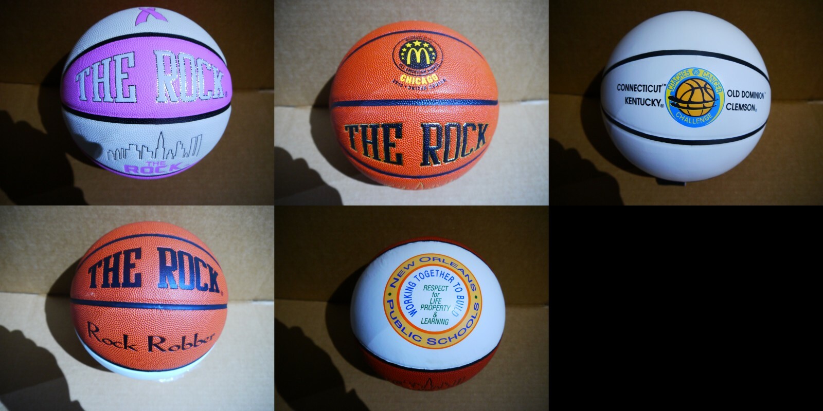 The Rock Basketball Logo