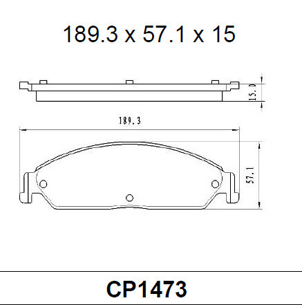 Premier Ceramic Brake Pads To Suit Bendix DB1473 DB1473 | eBay Australia