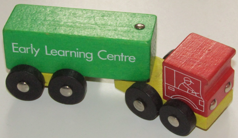 Vintage ELC Early Learning Centre 15cm Long Wooden Toy Truck Lorry ...