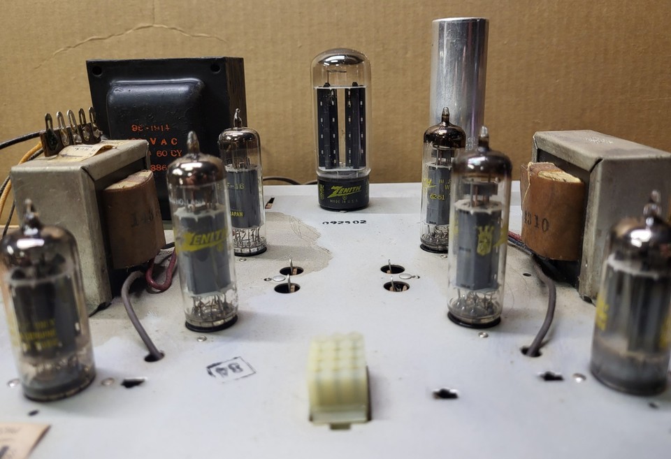 ZENITH 6BQ5/EL84 STEREO TUBE AMP | eBay