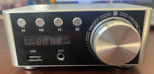 Stereo Reciever - Home Audio, Mini - Silver - New Open Box | eBay