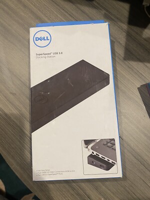 Dell D3000 SuperSpeed USB 3.0 Docking Station Genuine OEM | eBay