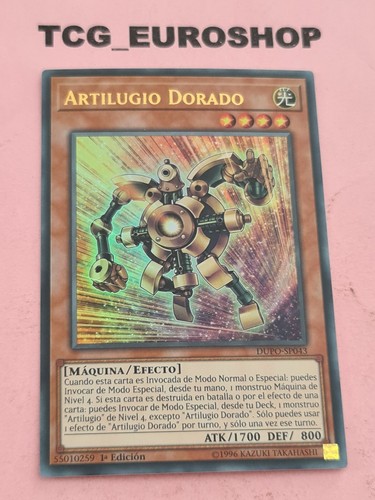 GOLD GADGET YUGIOH DUPO 2019 SPANISH ULTRA RARE NM #2719 | eBay