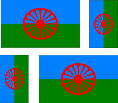 4 X Sticker Car Motorbike Flag Roms Gypsy | eBay UK