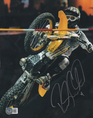Ricky Carmichael Autographed Signed SUPERCROSS Motocross 8x10 Photo ...