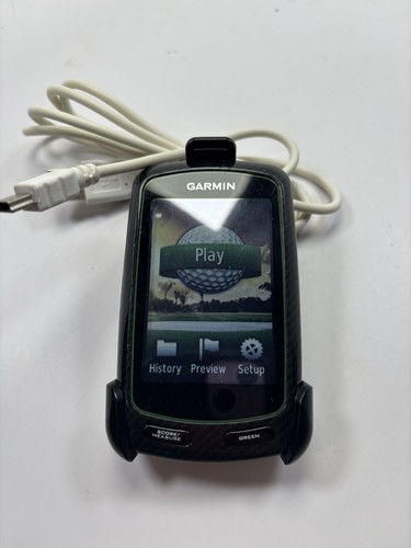 Garmin GPS Approach G6 Golf With USB Cord Working Rangefinder Touch ...