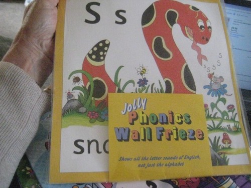 Jolly Phonics Wall Frieze: in sections can be put up induvial ...