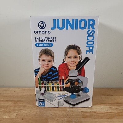 Omano Scientific Kids Junior Microscope Set New In Box | eBay