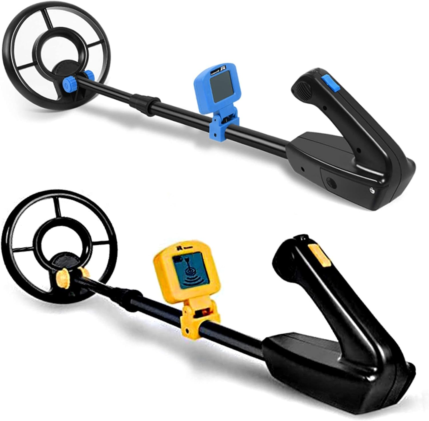 Kids Metal Detectors -Two Sets of Metal Detectors for Kids (Yellow ...