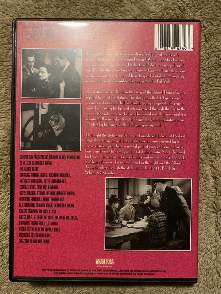 Ghost Train (DVD, 1941) 18619188897| eBay