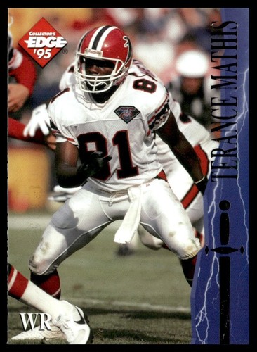 1995 Collector's Edge Excalibur Terance Mathis Atlanta Falcons #4 ...