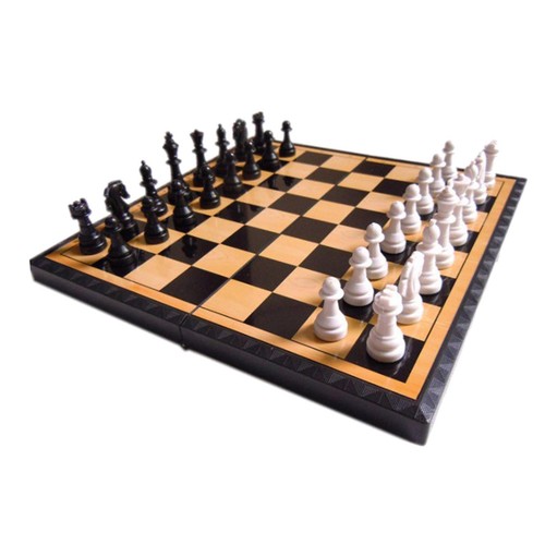 Chess Set Folding Chessboard 2 Players Family Board Game Toys for Adult ...
