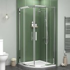 Modern Corner Walk In Quadrant Shower Enclosure 6mm Cubicle Tempered ...