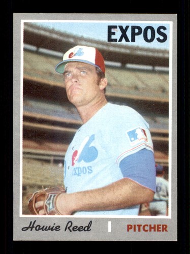 1970 Topps #548 Howie Reed 6th Ser. - Crease Free | eBay