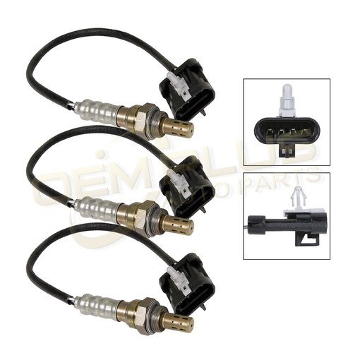 3PCS O2 Oxygen Sensor For Chevy Blazer S10 GMC Jimmy Olds Bravada 4.3L ...