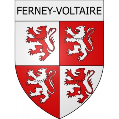 Ferney-Voltaire 01 ville Stickers blason autocollant adhésif | eBay