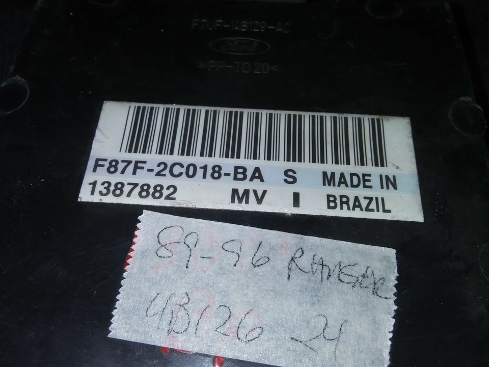 F87F-2C018-BA Ford Ranger 1989-1996 ABS control module | eBay