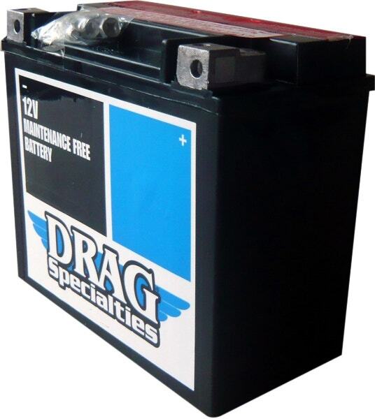 Drag Battery YTX20HBSFT 12V 320cca OE Rep 65991-82B Harley Softail Dyna ...