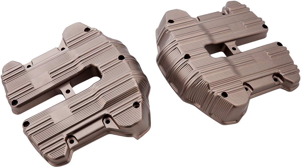 Arlen Ness 10-Gauge Rocker Box Top Covers Titanium 18-267 | eBay