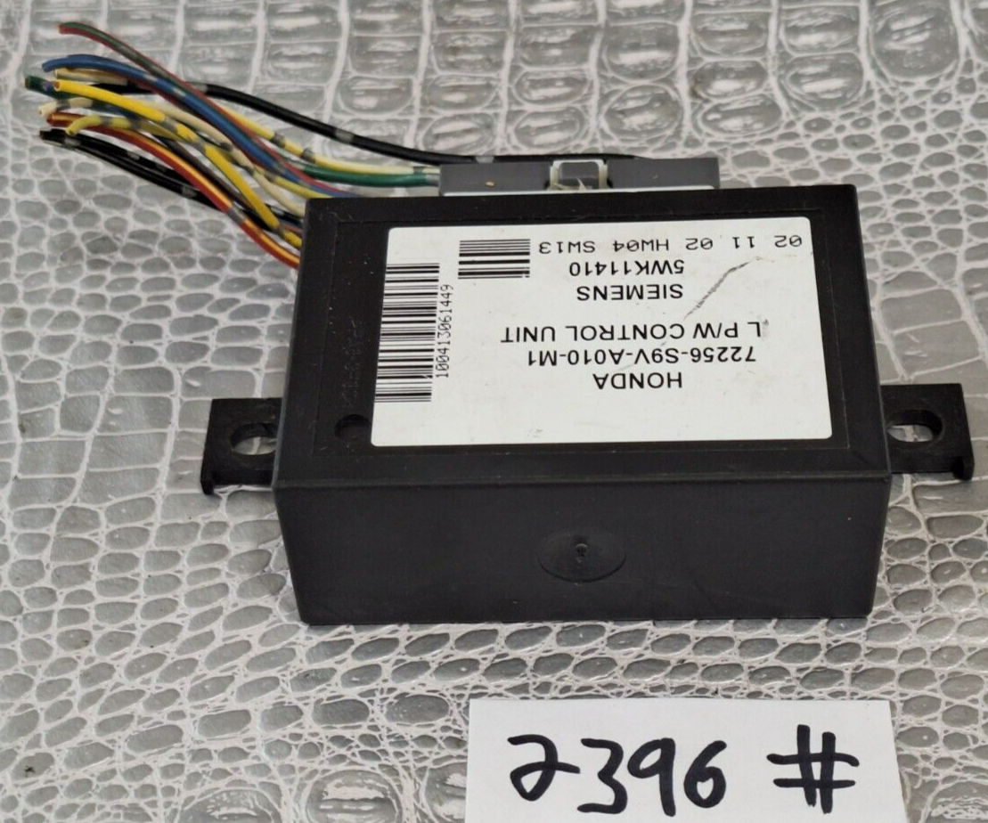 72256-S9V-A010-M1 03-08 Honda Pilot Window Control Module Driver Left ...