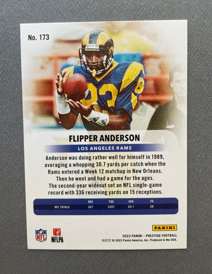 2023 Panini Prestige Football Flipper Anderson #173 Los Angeles Rams | eBay
