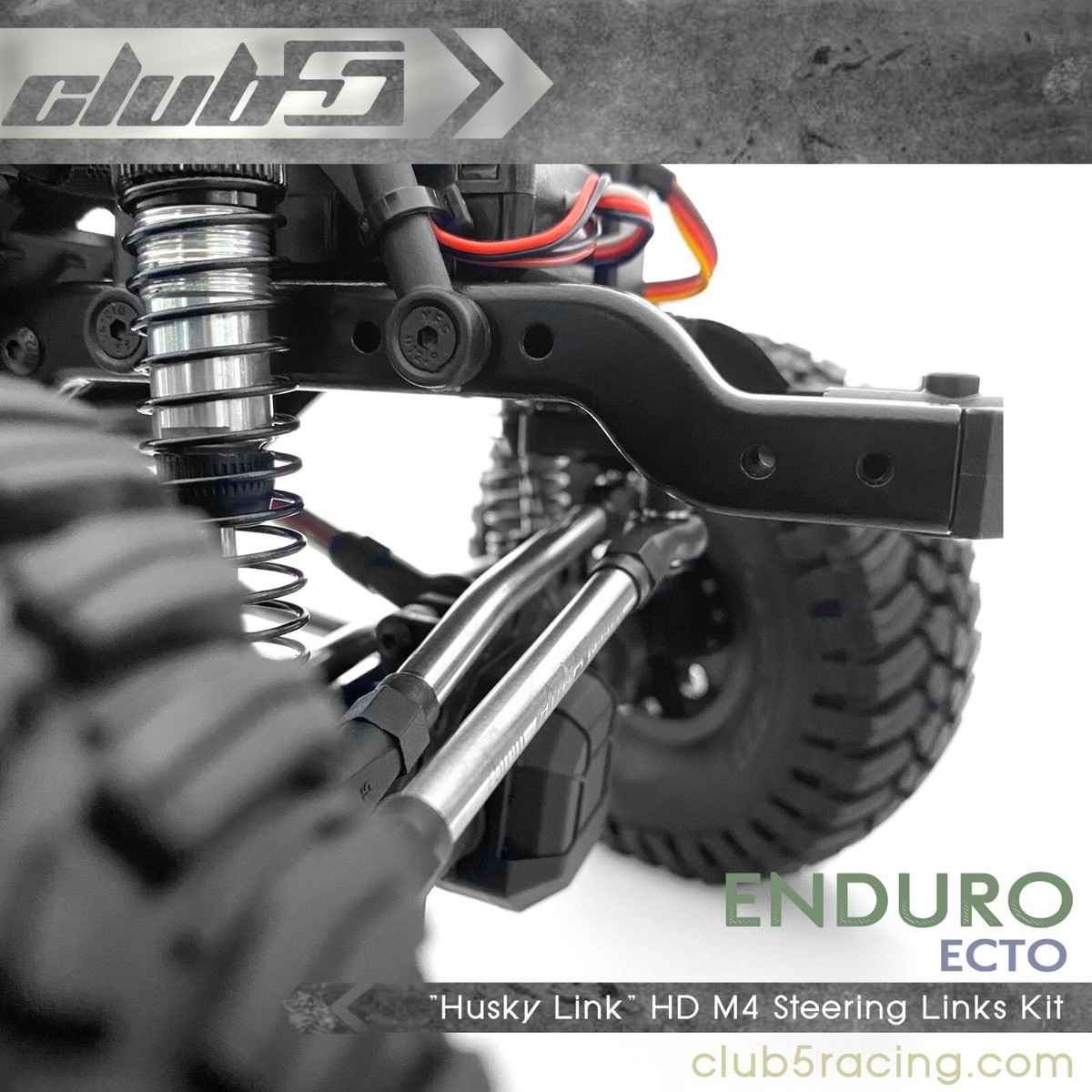 Husky Link Hd M4 Steering Kit Element Enduro 1:10 Husky Link HD M4 ...