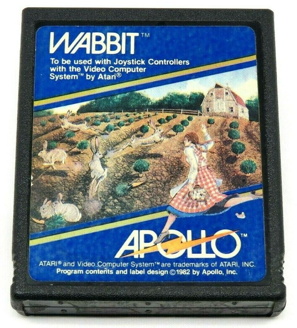 Wabbit (Atari 2600, 1982) for sale online | eBay