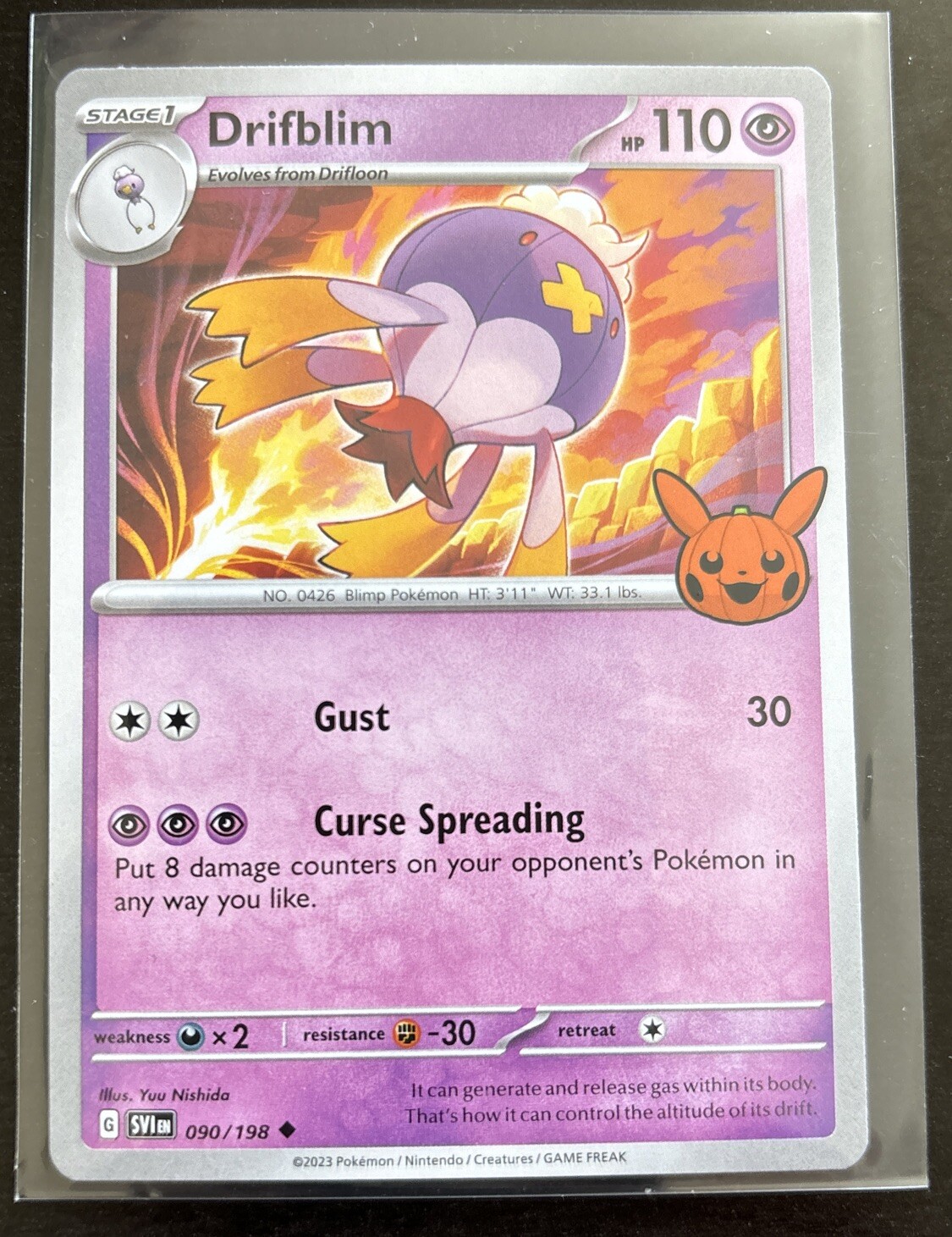 Pokémon TCG Drifblim Trick or Trade Booster 2023 090/198 Regular Uncommon | eBay