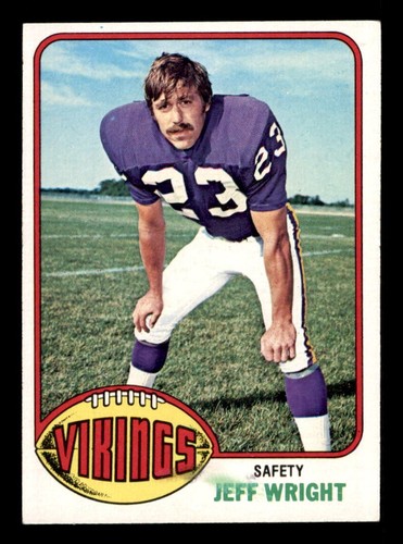 1976 Topps Football #211 Jeff Wright EX/MT *d2 | eBay