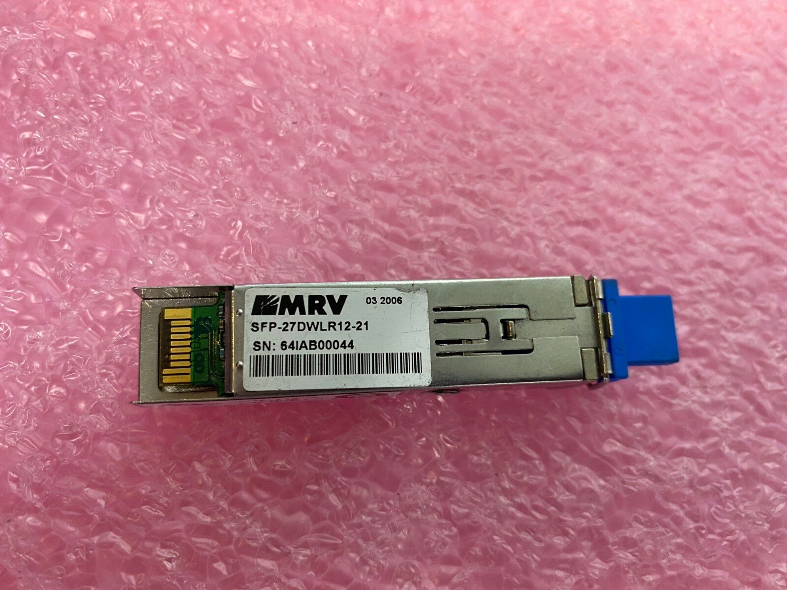 MRV SFP27DWLR12-21 DWDM SFP 1560.61nm 2.7G 120km OC48/STM16 | eBay