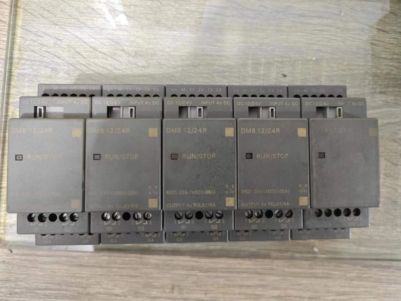 1PC USED ONE SIEMENS LOGO Expansion Module DM8 12/24 6ED1 055-1MB00 ...