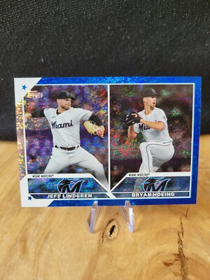 2023 Topps Update Blue Foil #US153 Jeff Lindgren Bryan Hoeing /999 ...