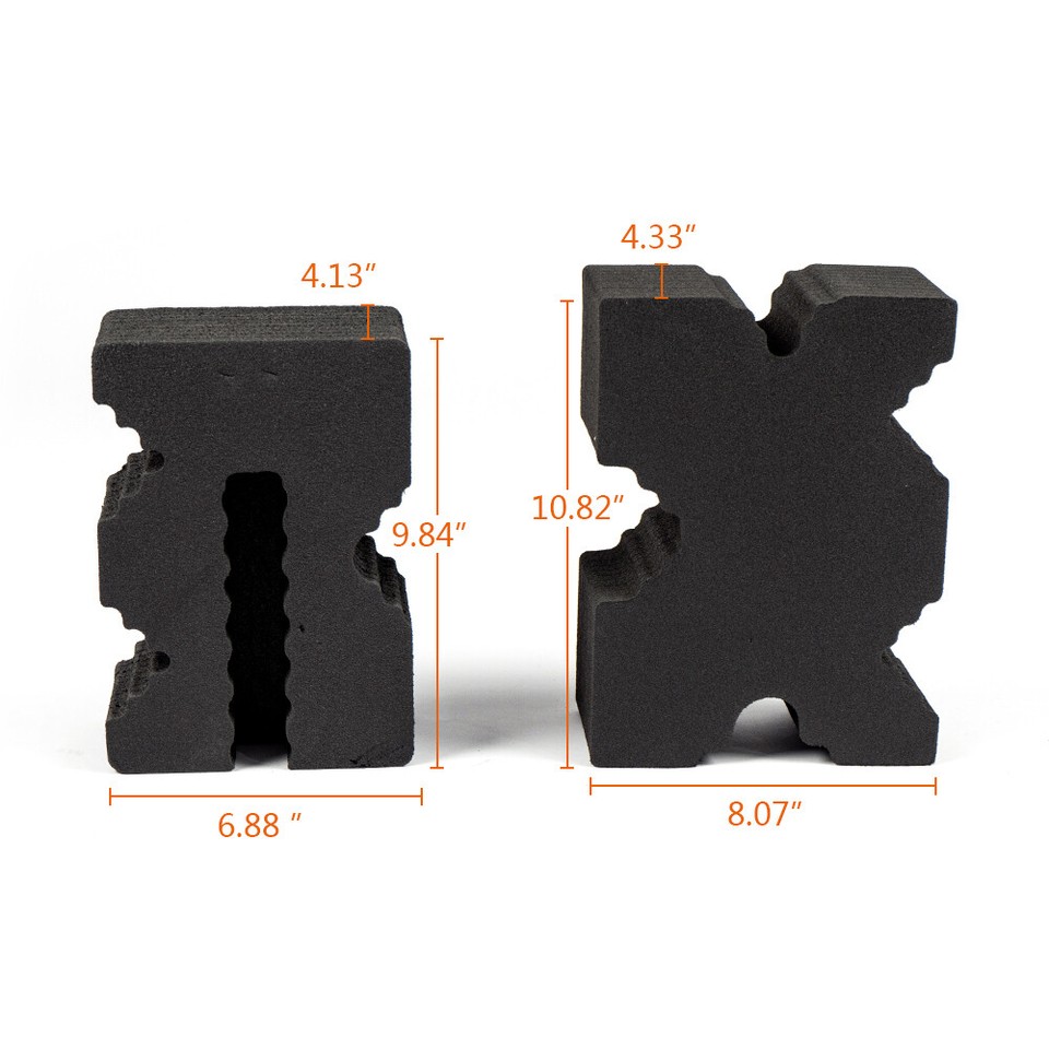 2 x Shooting Bench Rests Gun Rifle Holder Waterproof Foam Heavy Duty ...