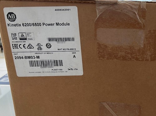 NEW Allen Bradley 2094-BM03-M Kinetix 6200/6500 Power Module AB 2094 ...