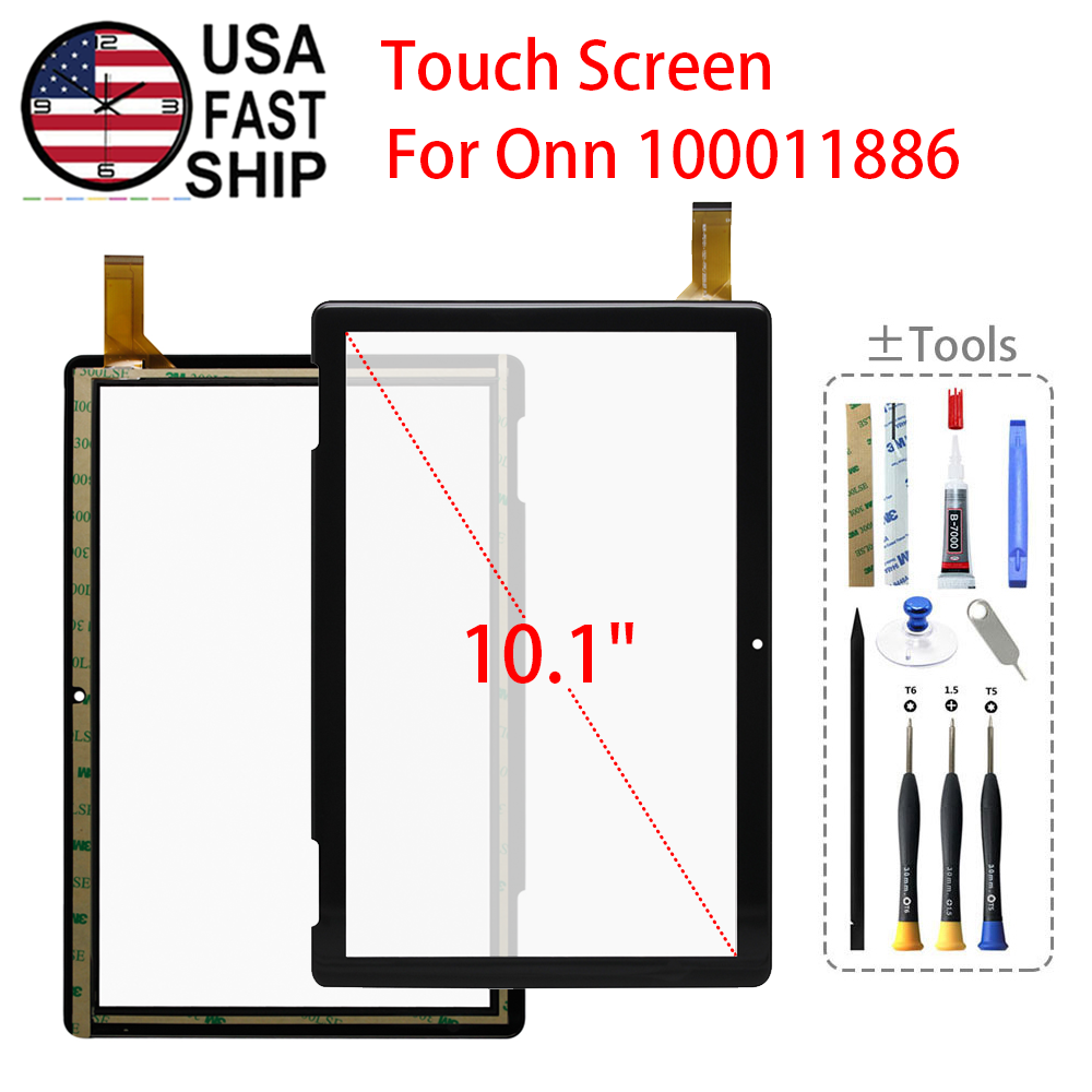 Digitizer Touch Screen Glass For Onn 10.1" Tablet 2APUQW1027 Model ...