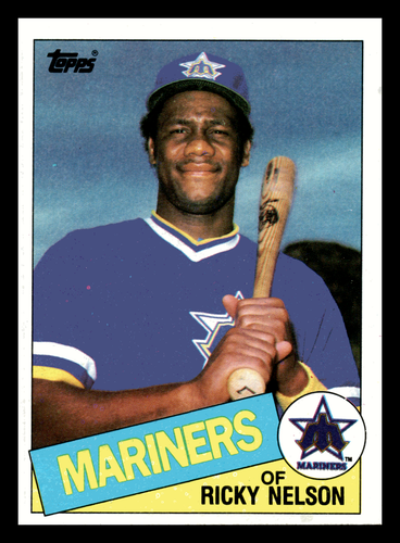 1985 Topps Ricky Nelson Seattle Mariners #296 EX-MINT | eBay