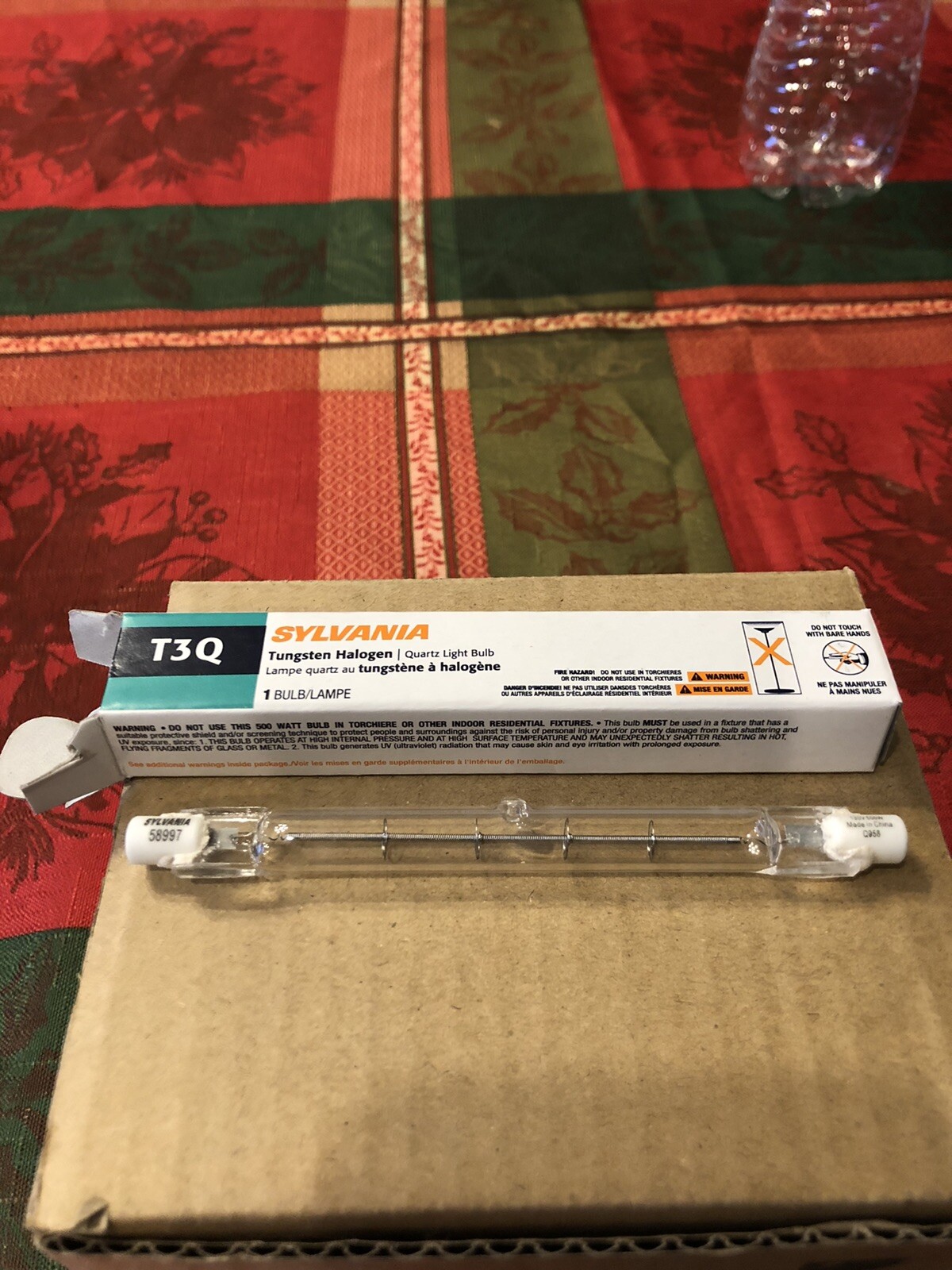 Box Of (20) Sylvania 500T3Q/CL 500w Halogen RSC Base | eBay