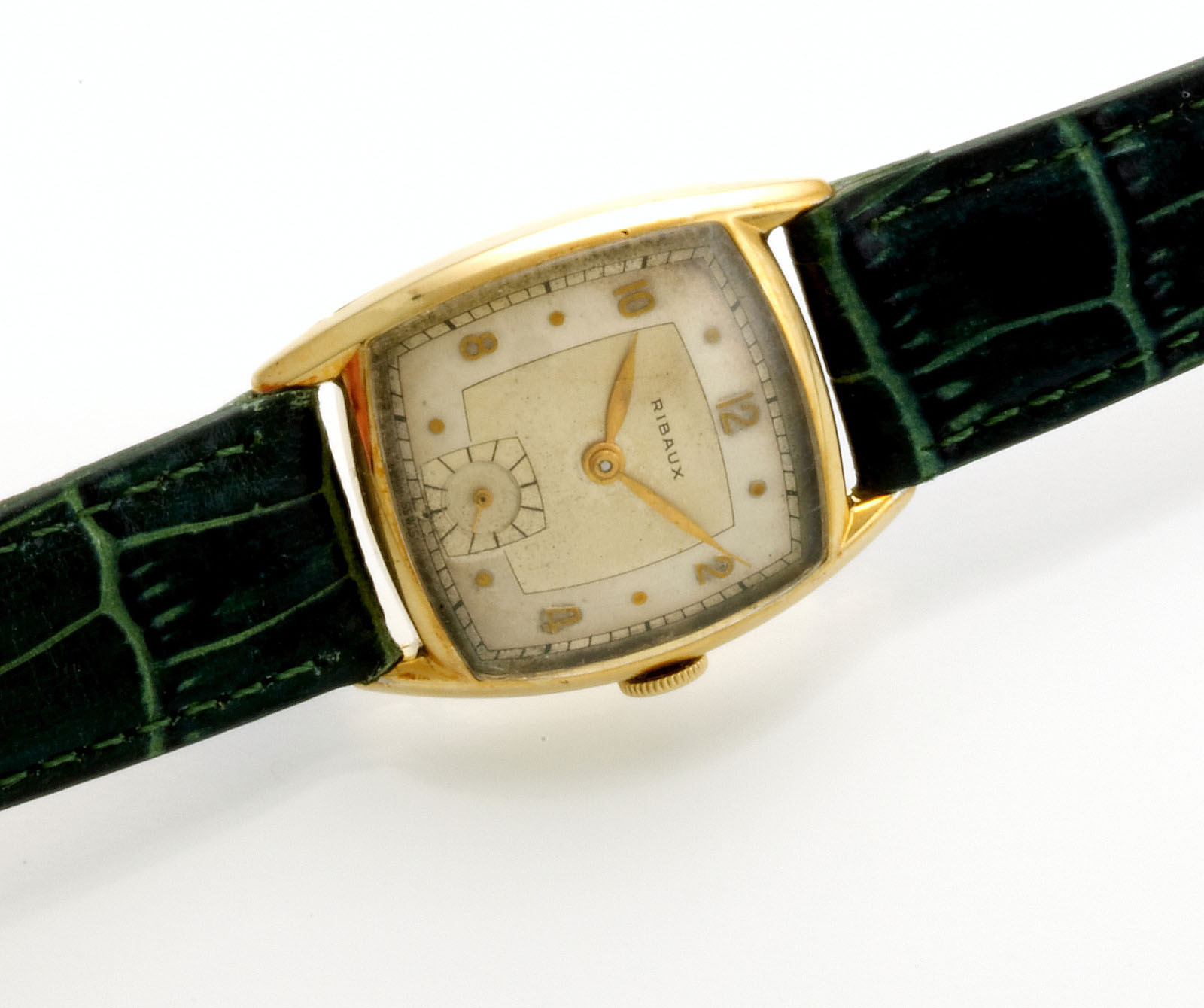 Vintage Swiss Watch | Yellow Gold Filled Swiss Ribaux Wrist Watch ...