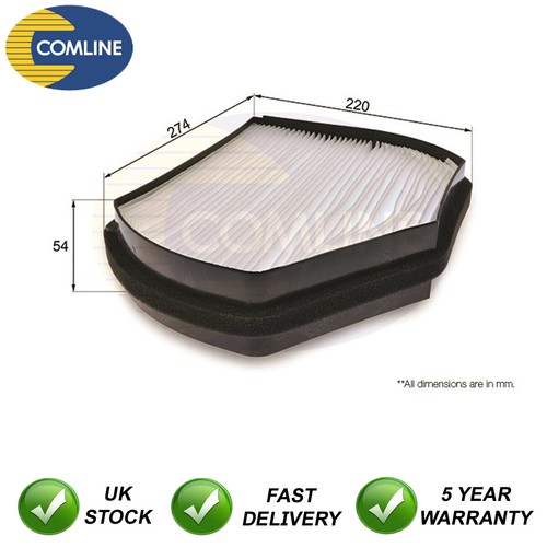 Cabin Filter Comline Fits Mercedes SLK E-Class C-Class CLK Chrysler ...