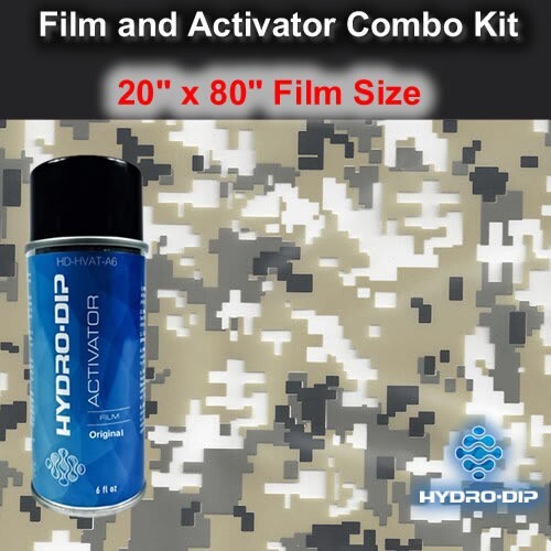 Hydro Dip Film Activator Combo Kit Brown Digital Camouflage | eBay
