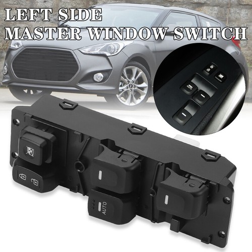 Left Side Master Window Switch 2012-2016 2017 fit For Hyundai Veloster ...