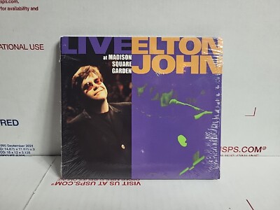 ELTON JOHN LIVE AT MADISON SQUARE GARDEN 2000 PROMO CD COMPACT NEW ...