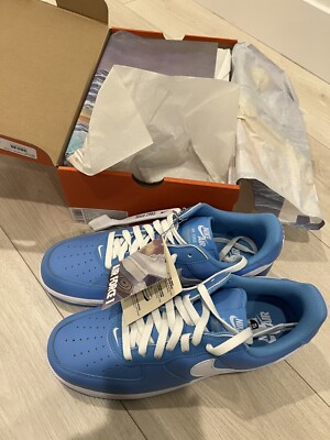 Nike Air Force 1 Low Retro Shoes "UNC" University Blue Men's Sizes 12 ...